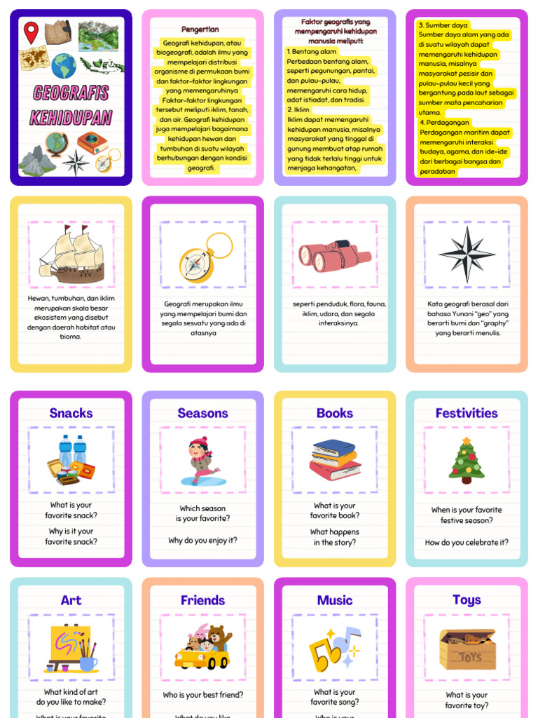 Social Skills Conversation Flashcards | PDF