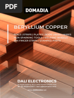Ampcoloy 83: Technical Data Sheet | PDF | Electrical Resistivity And Conductivity | Construction