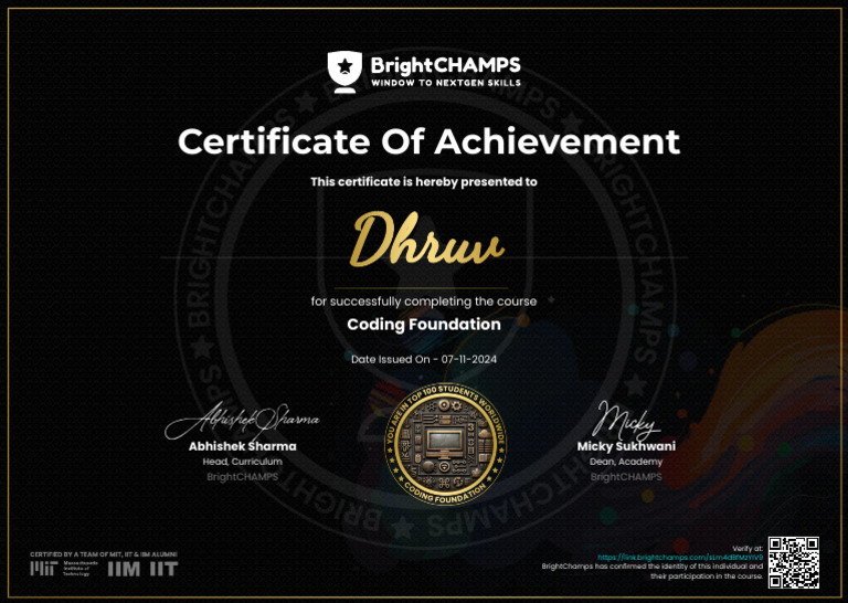 Coding Foundation | PDF