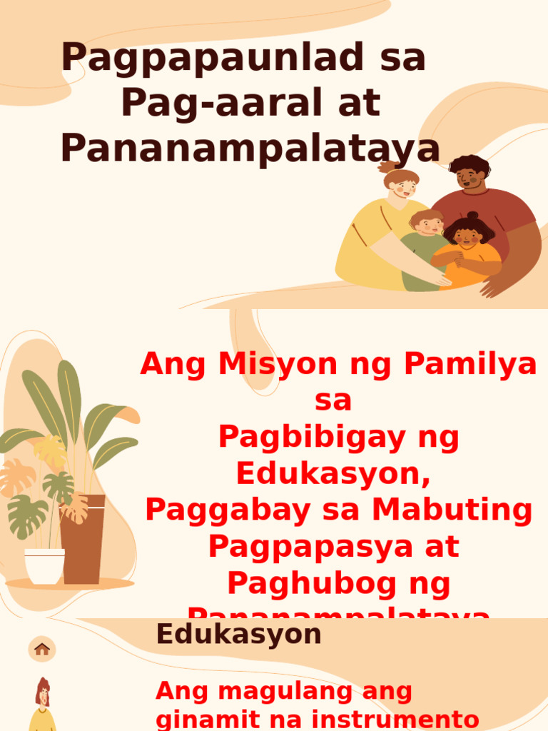 G8.2. Misyon NG Pamilya | PDF