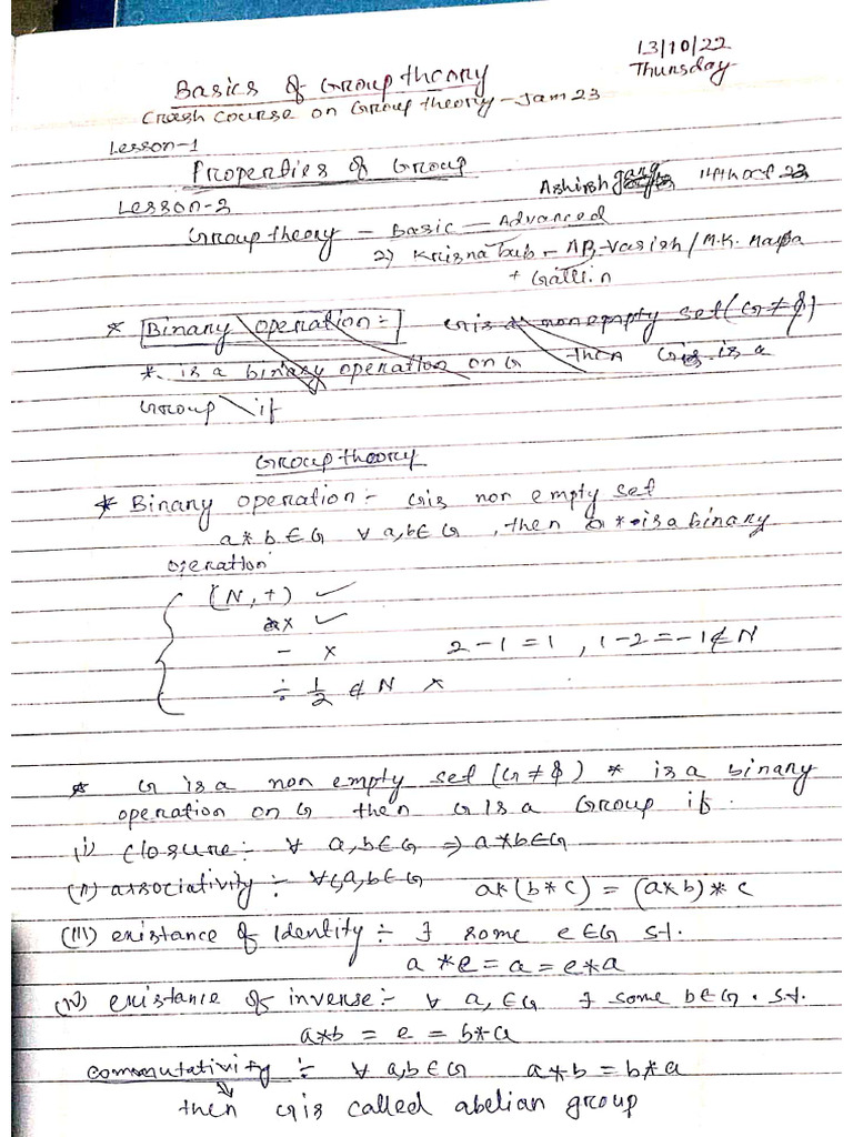group theory | PDF