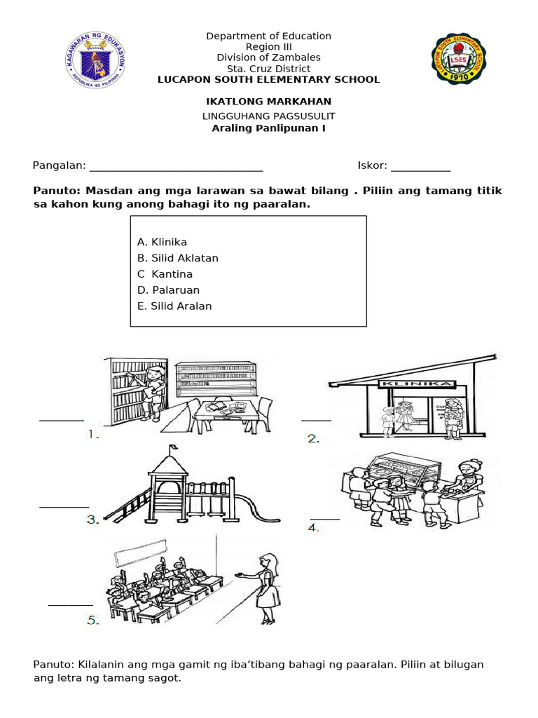 ST Week 2 3rd Quarter | PDF