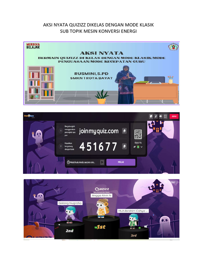 Aksi Nyata Quizizz | PDF