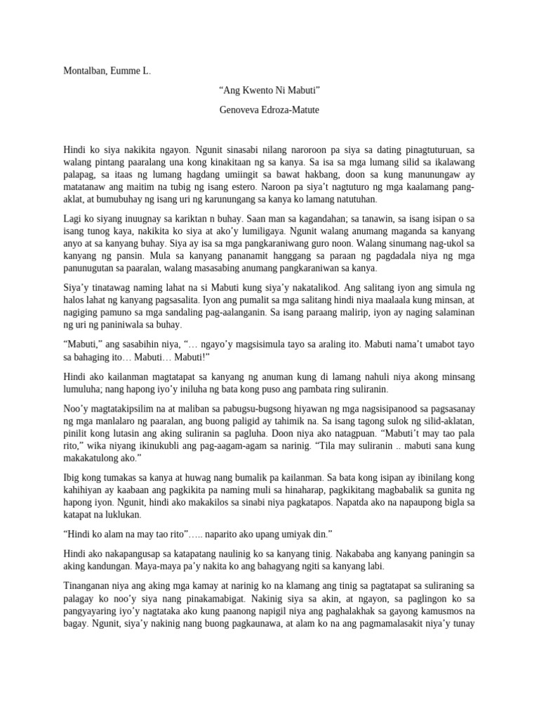 Panitikan dili pa final | PDF