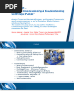 Centrifugal Pump Commissioning Checklist | PDF