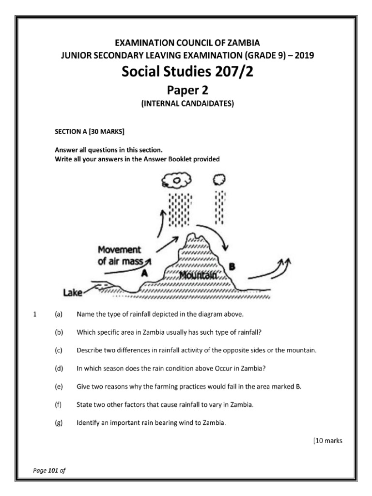 Social Studies 2019 P2 | PDF