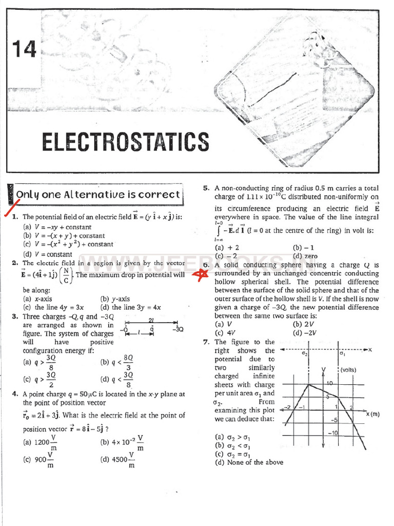 Electrostatics + Capacitors | PDF