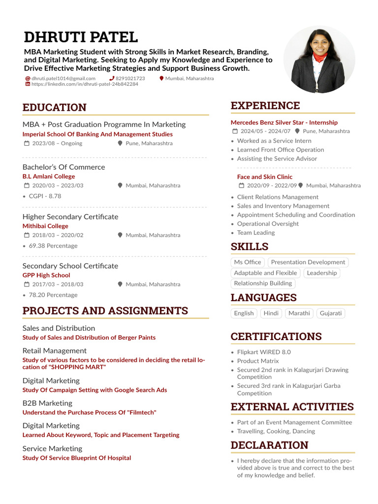 AltaCV_Template__3_ | PDF | Marketing | Digital Marketing