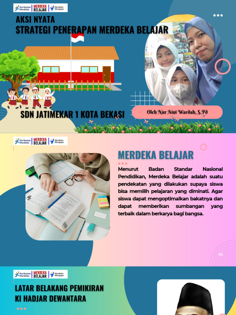 Aksi Nyata Merdeka Belajar | PDF