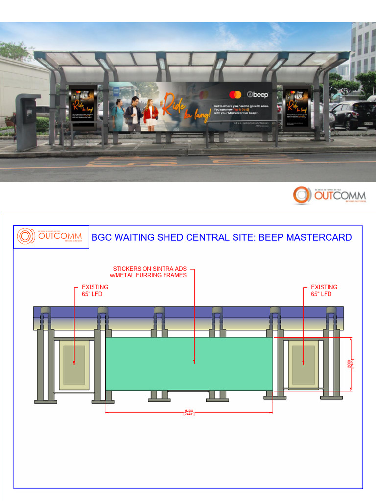 BGC Waiting Shed Dress UP Central Site - Beep MasterCard Plan | PDF