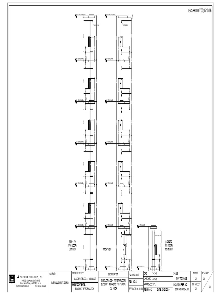 01 - BUSWAY RISER 3000 CU - LAYOUT2_3 | PDF