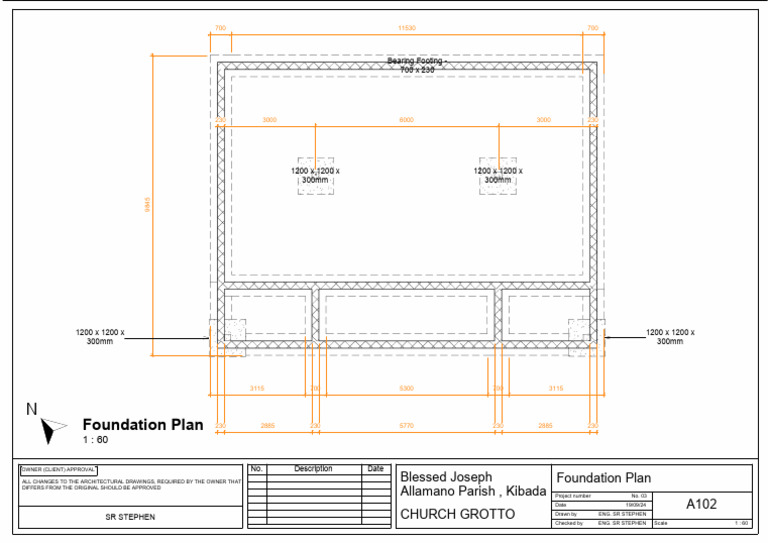 Grotto Design Review 002 Final - Sheet - A102 - Foundation Plan | PDF