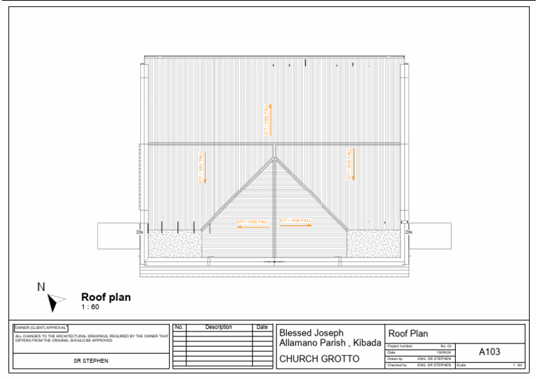 Grotto Design Review 002 Final - Sheet - A103 - Roof Plan | PDF
