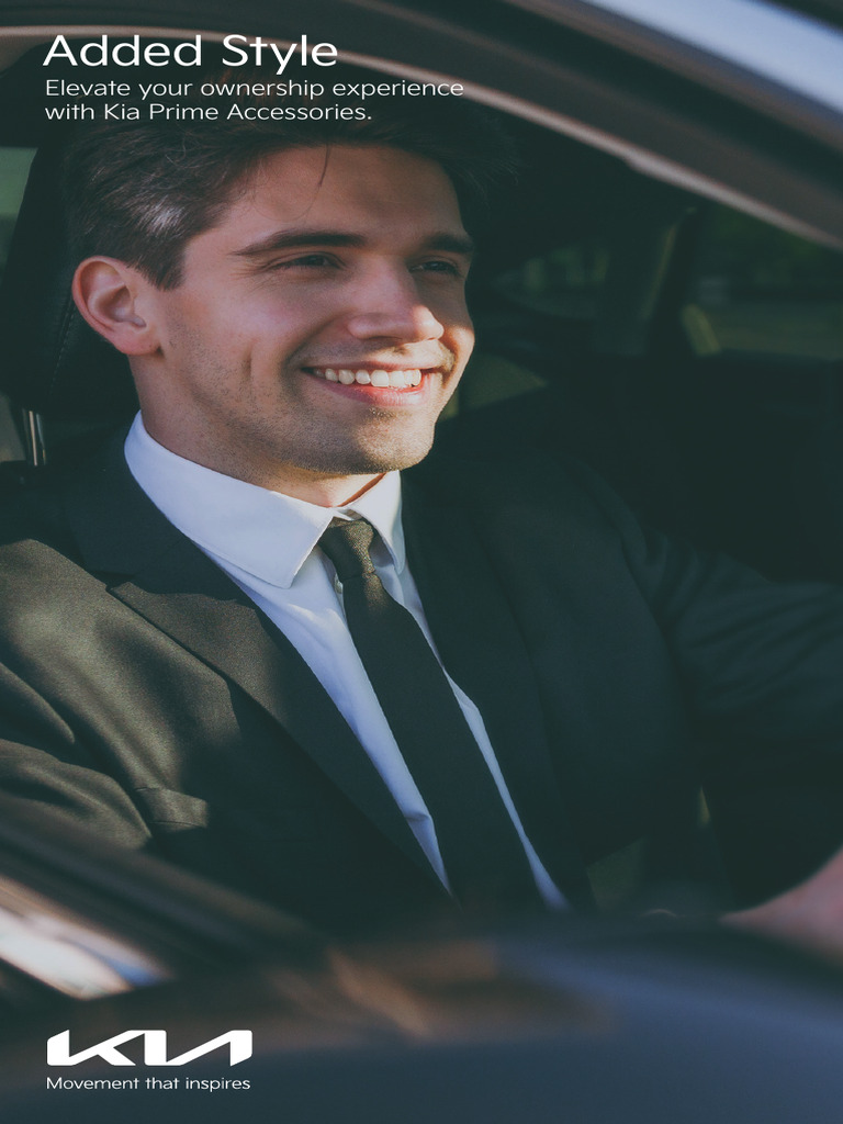 Kia Prime Accessories for Enhanced Driving | PDF