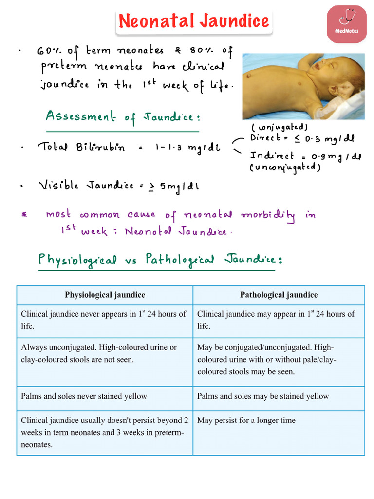 8. Neonatal Jaundice | PDF | Diseases And Disorders | Pediatrics