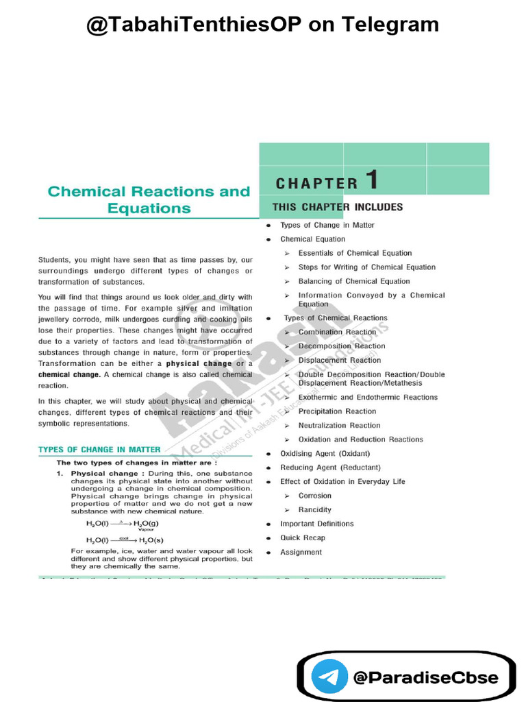 Aakash Chemistry Modules @ParadiseCbse | PDF | World Wide Web ...