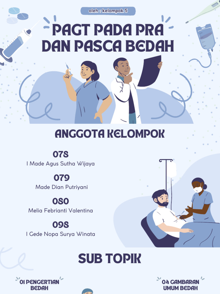 Pagt Pra Dan Pasca Bedah | PDF