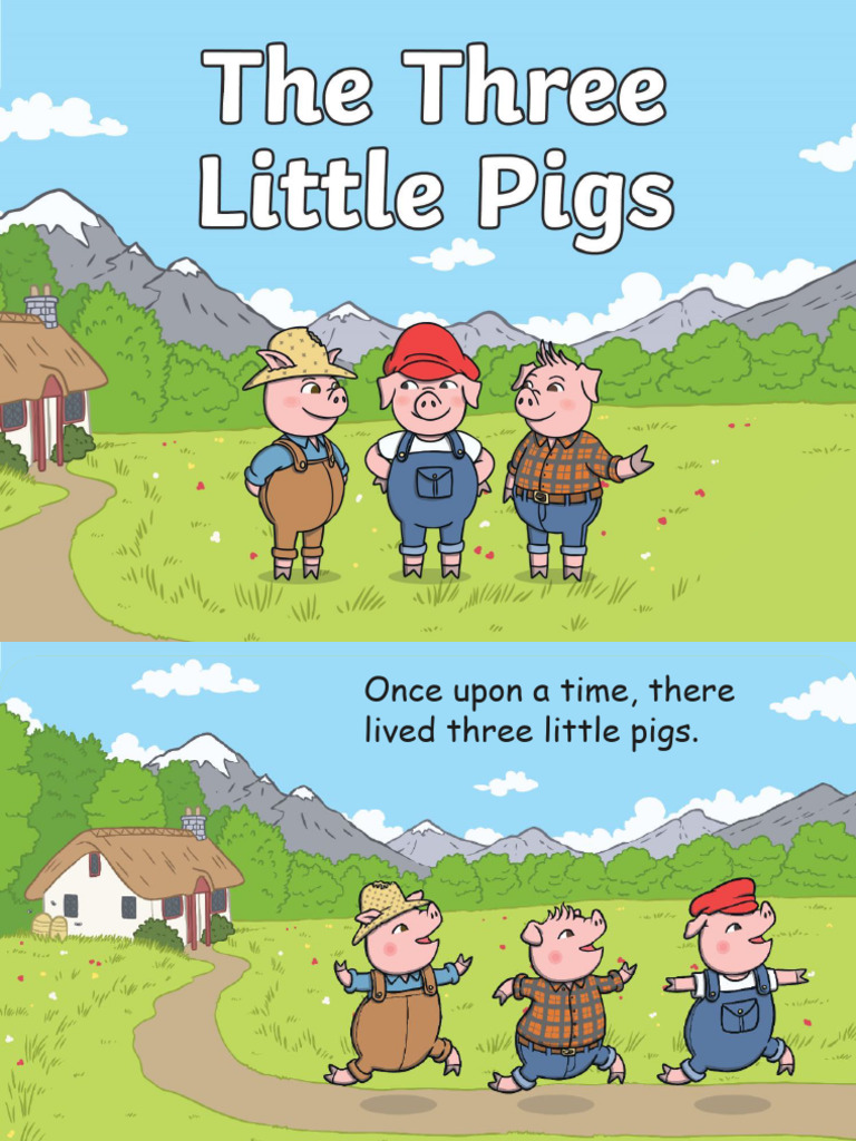 The Three Little Pigs | PDF