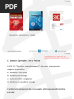 Conta 63: Gastos com Pessoal SNC | PDF