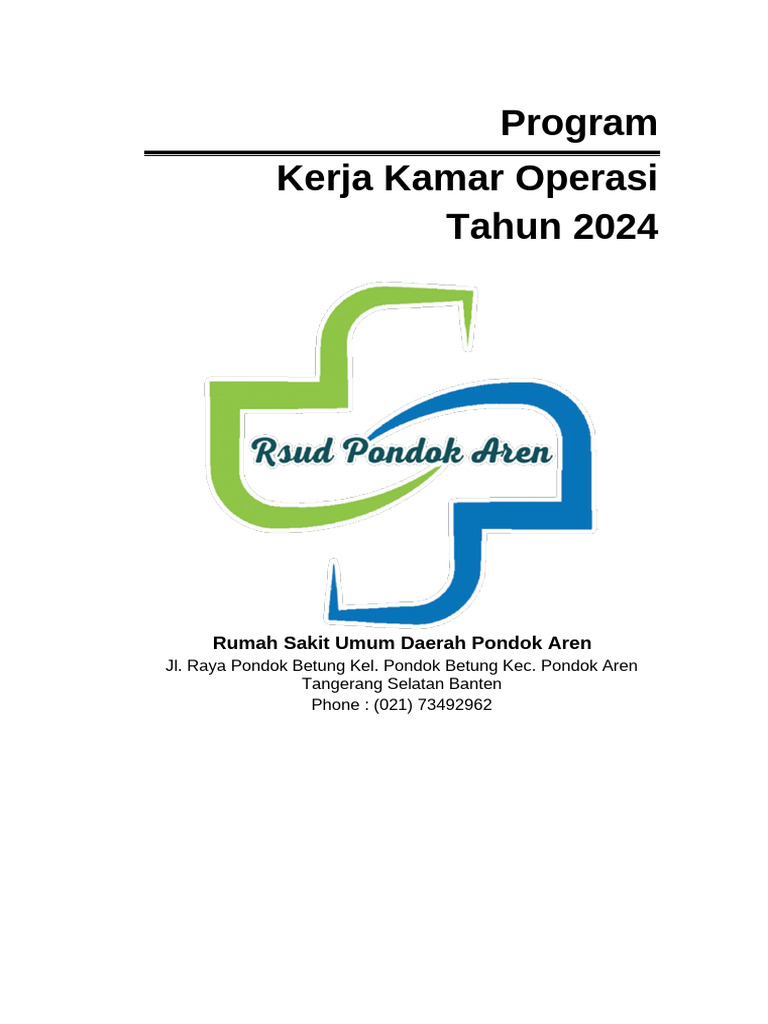 PROGRAM KERJA OK 2024-1 | PDF
