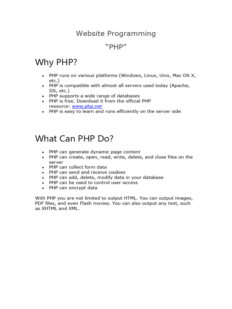 برمجة ويب | PDF | Http Cookie | Php