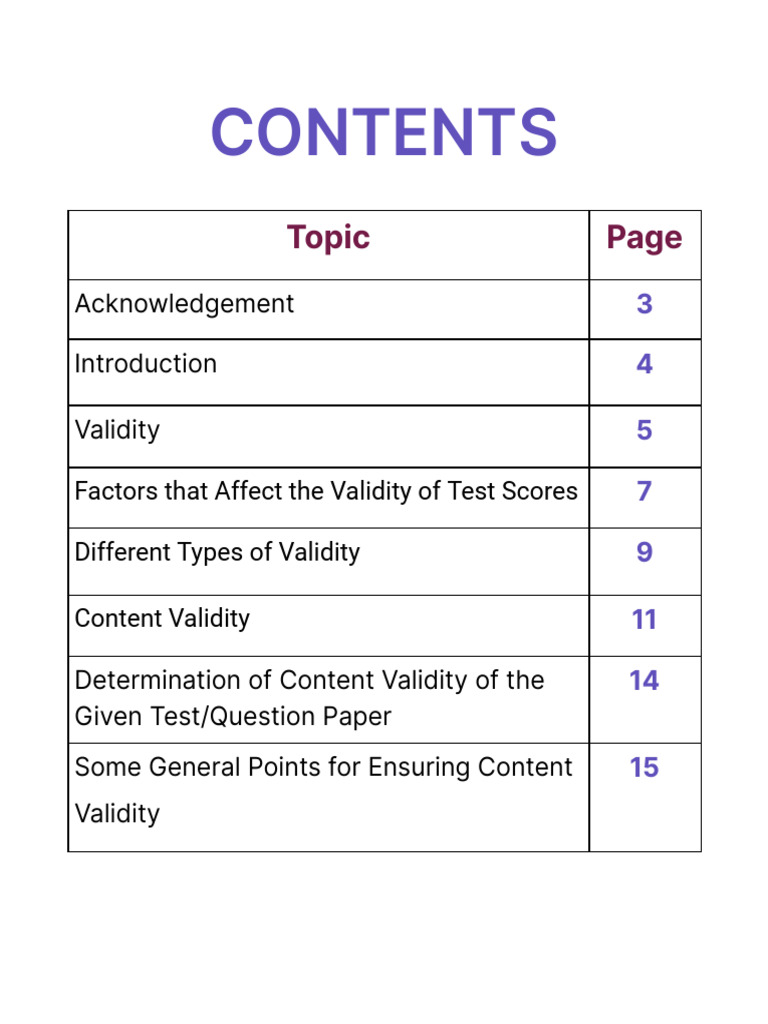 Finding out the | PDF | Validity (Statistics) | Science