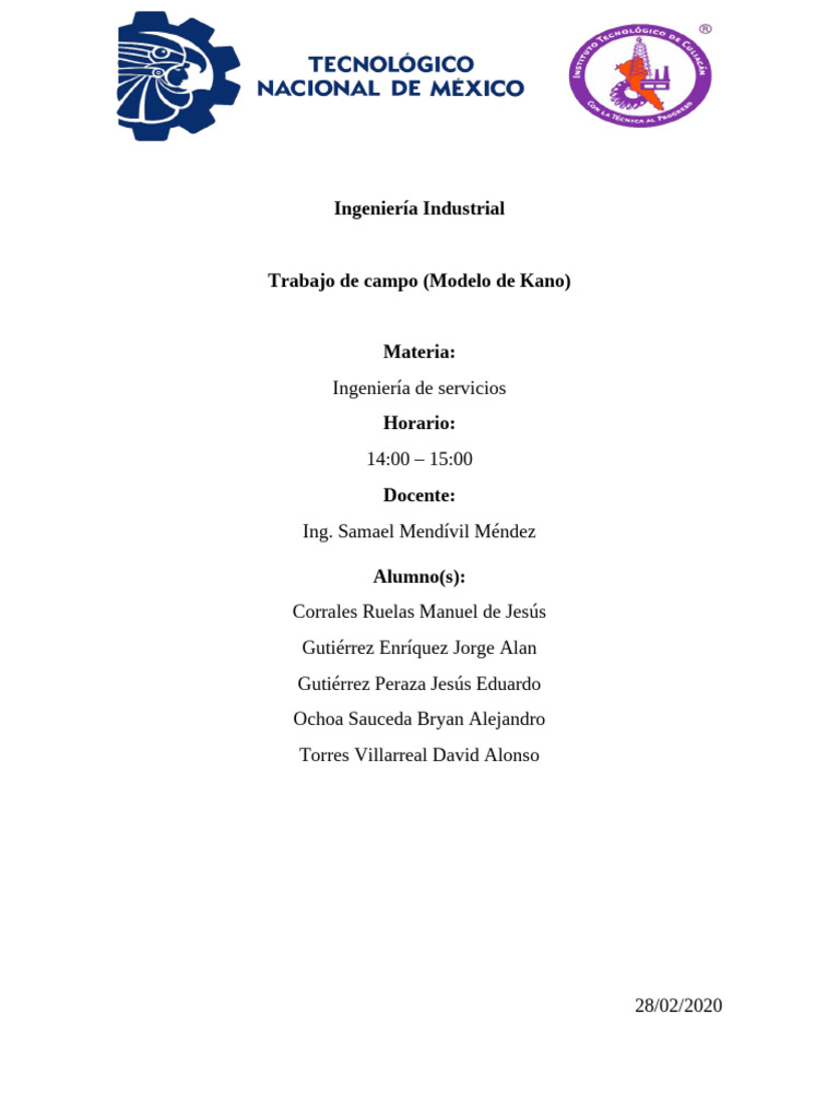 Modelo de Kano | PDF