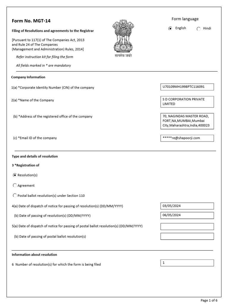 Corporate Resolution Filing Guide | PDF | Liquidation | Bankruptcy