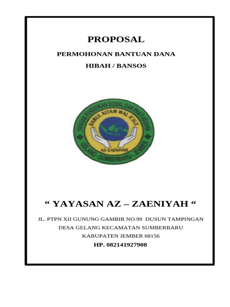 Proposal Bupati | PDF