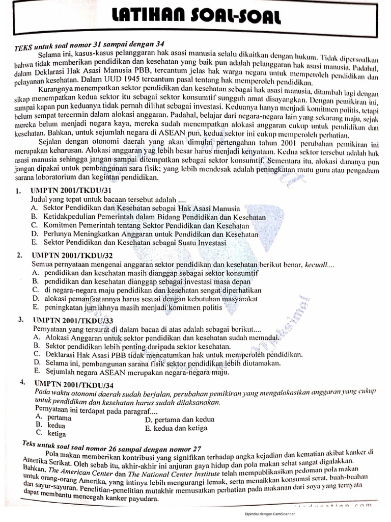 Kemampuan Memahami Bacaan Dan Menulis Pertemuan Pertama | PDF