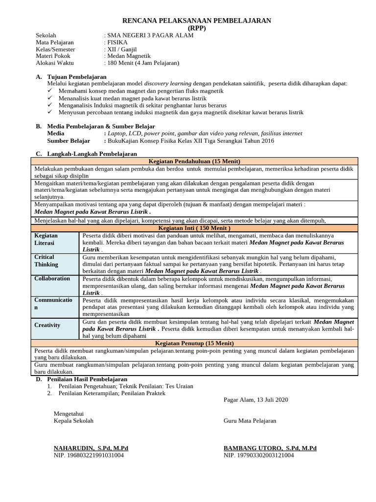 12. RPP 3 - (2) | PDF