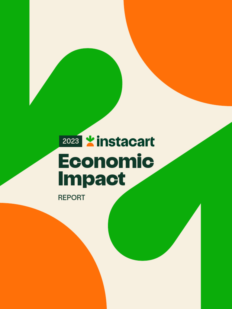 Instacart Economic Impact 2023 | PDF | Grocery Store | Supplemental ...