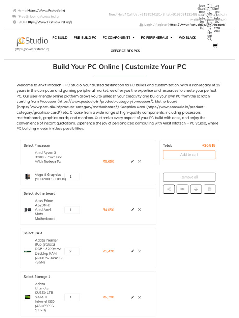 Build Your PC Online DIY | PDF | Personal Computers | Computer Architecture