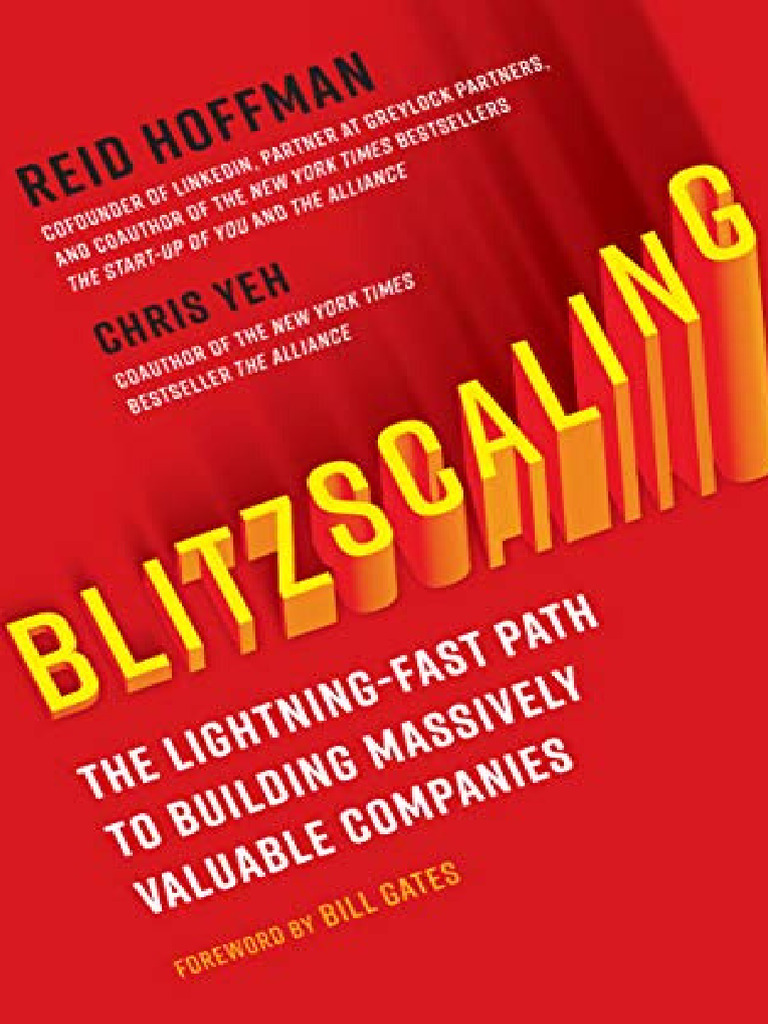 Blitzscaling Book | PDF