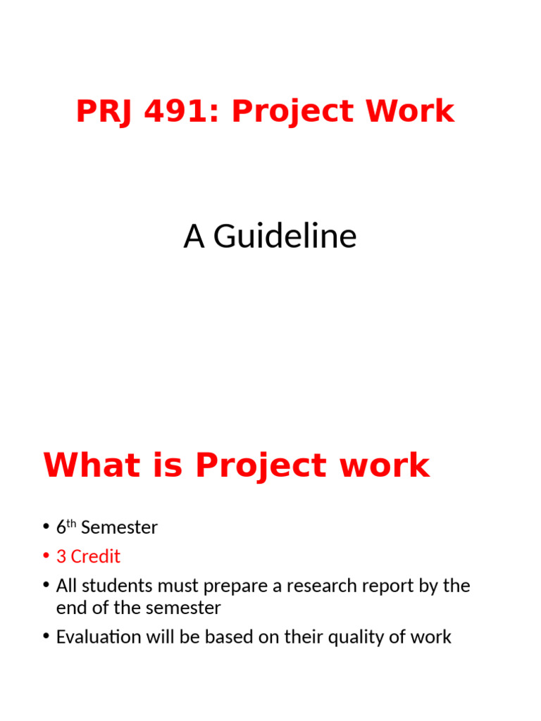 BBA Project Work Guidelines | PDF | Survey Methodology | Sampling ...