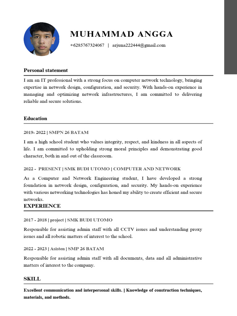 ANGGA_SEMARANG_CV | PDF