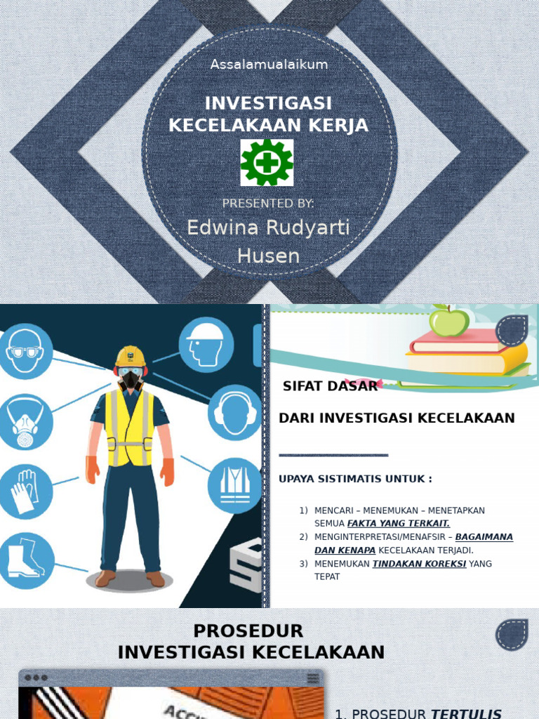 Investigasi Dan Pelaporan Kecelakaan Kerja | PDF