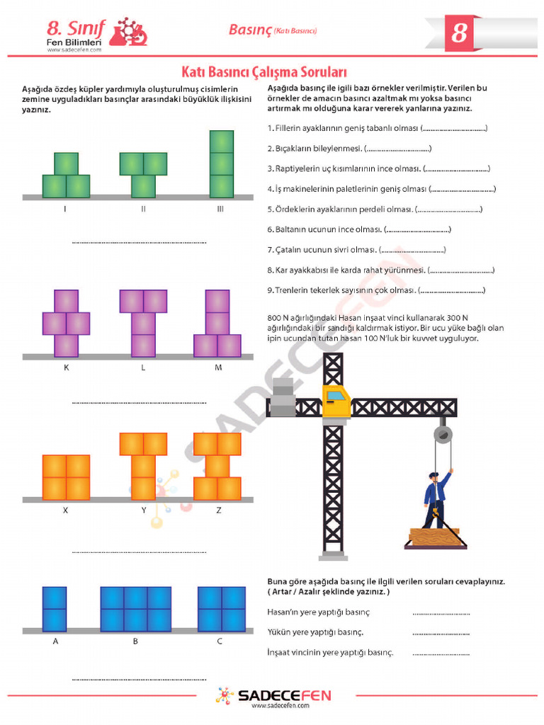 Kati Basinci Etkinlikli Calisma Kagidi | PDF