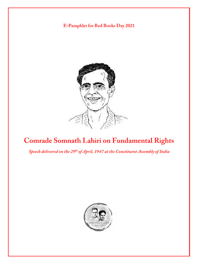 E Pamphlet For Red Books Day 2021 | PDF