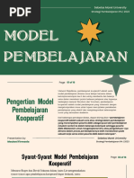Kooperatif Learning Contoh Dan Sintak Model Pembelajaran Kooperatif PDF | PDF