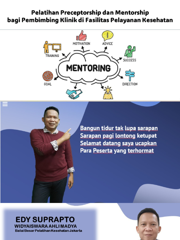 2024 Kirim Ppt Mentorship by Edy Suprapto | PDF