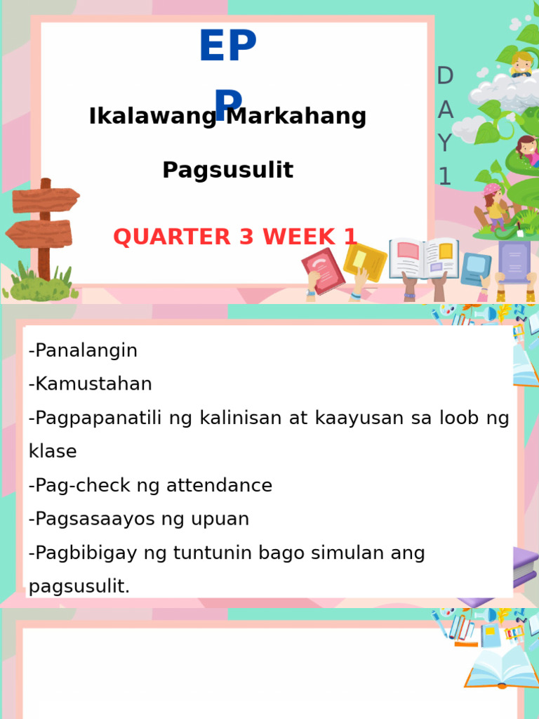 Q3 W1 Epp Matatag | PDF