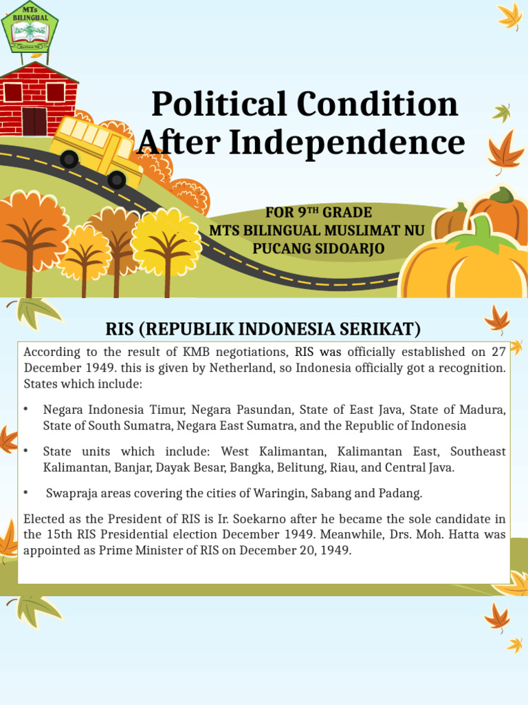 Political Condition After Independence | PDF | Politics Of Indonesia ...