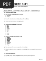 Art Report Card Comments Guide | PDF | Composition (Visual Arts) | Drawing