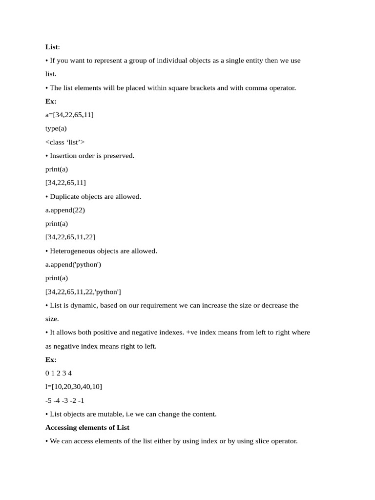 Python_module 3 | PDF | Python (Programming Language) | Object Oriented ... Python_module 3 | PDF | Python (Programming Language) | Object Oriented ...