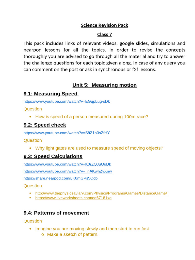 Class 7 Science Revision Guide | PDF | Chemistry | Solubility