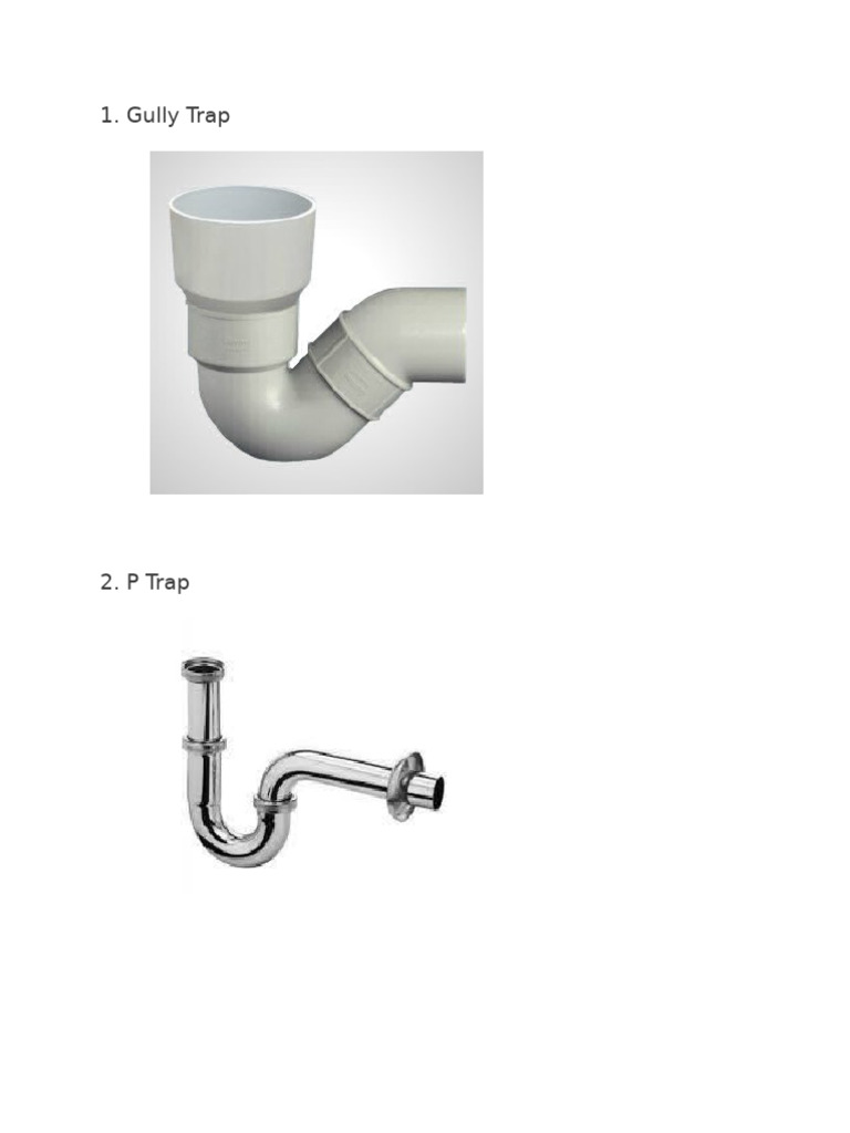 Plumbing Traps | PDF