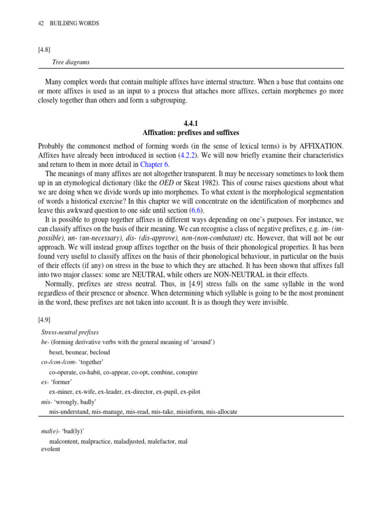 Francis Katamba English Words-21 | PDF | Word | Morphology (Linguistics)