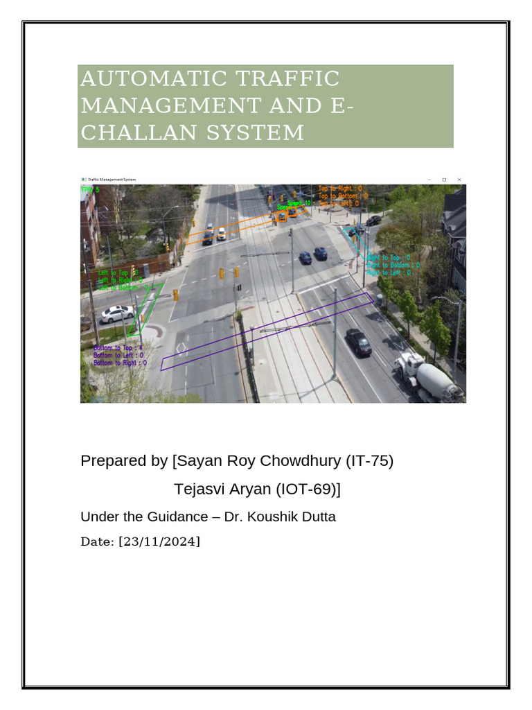 Automatic_Traffic_Management_Report_Expanded | PDF | Optical Character ...