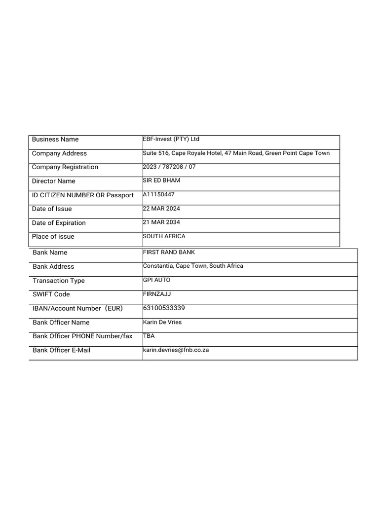 Client Information Sheet | PDF